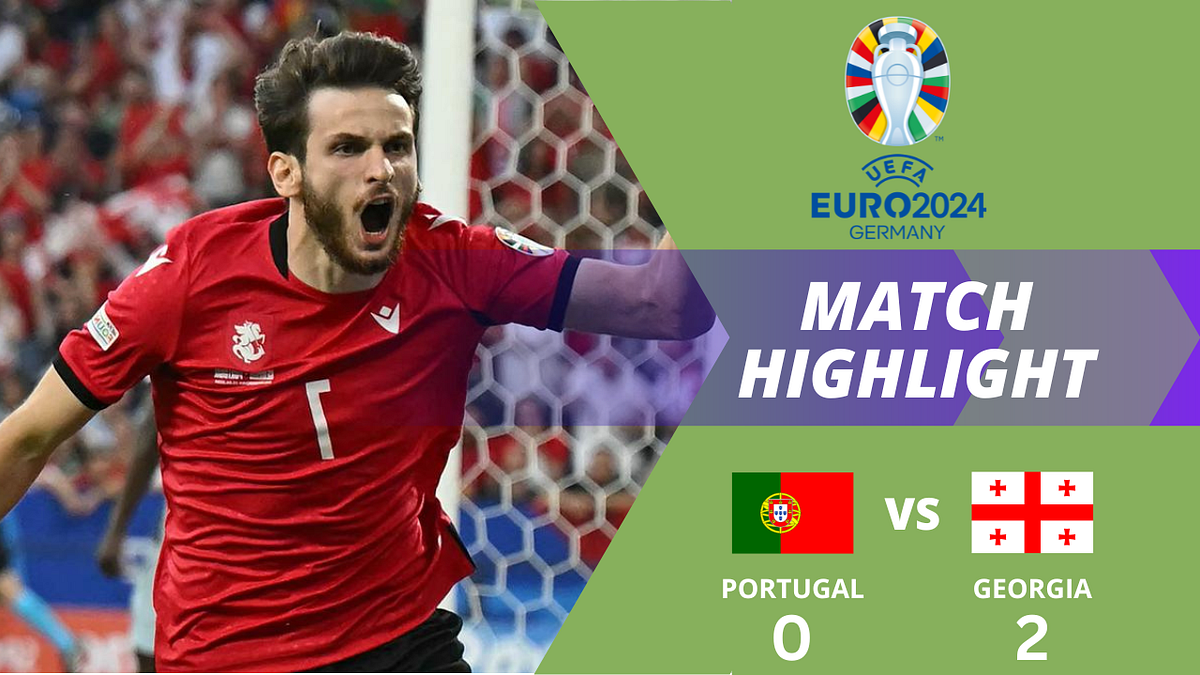 Portugal vs Georgia Highlights | euro 2024 - Footballeco X - Medium