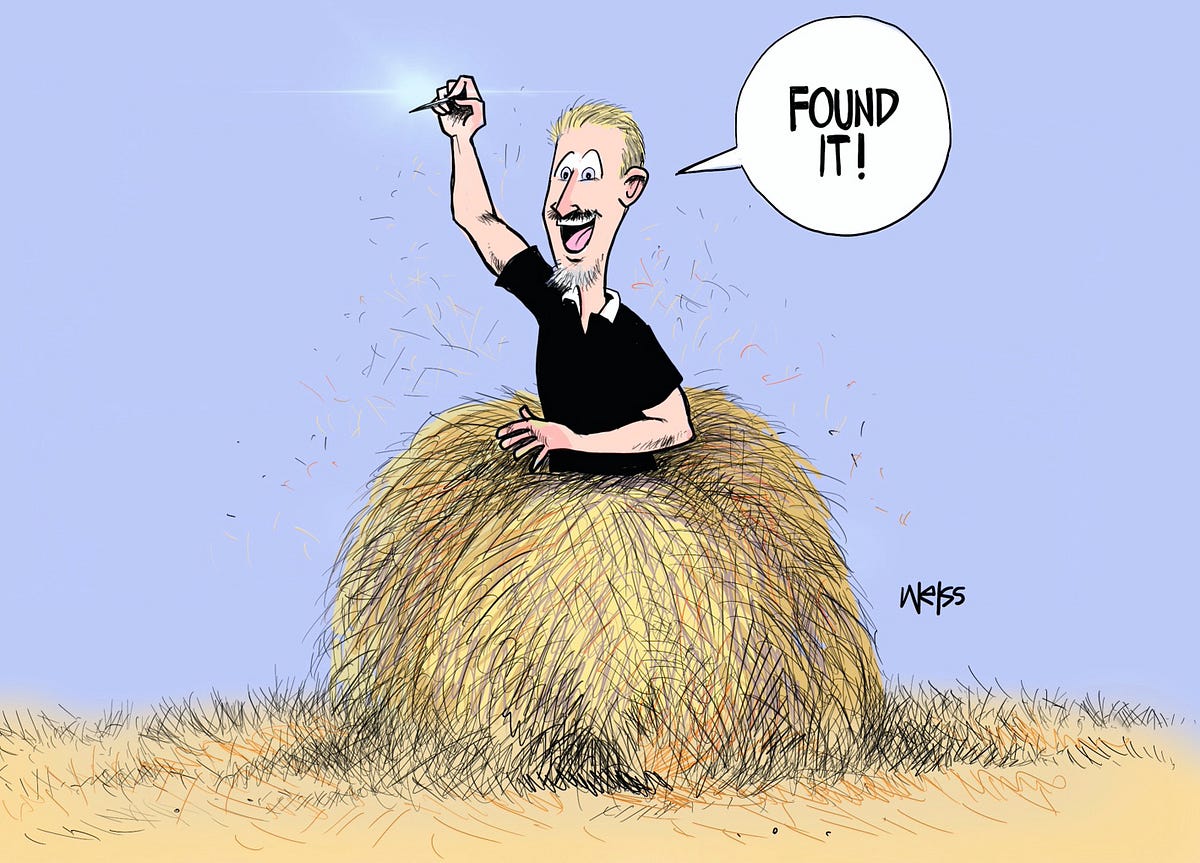 Haystack Cartoon