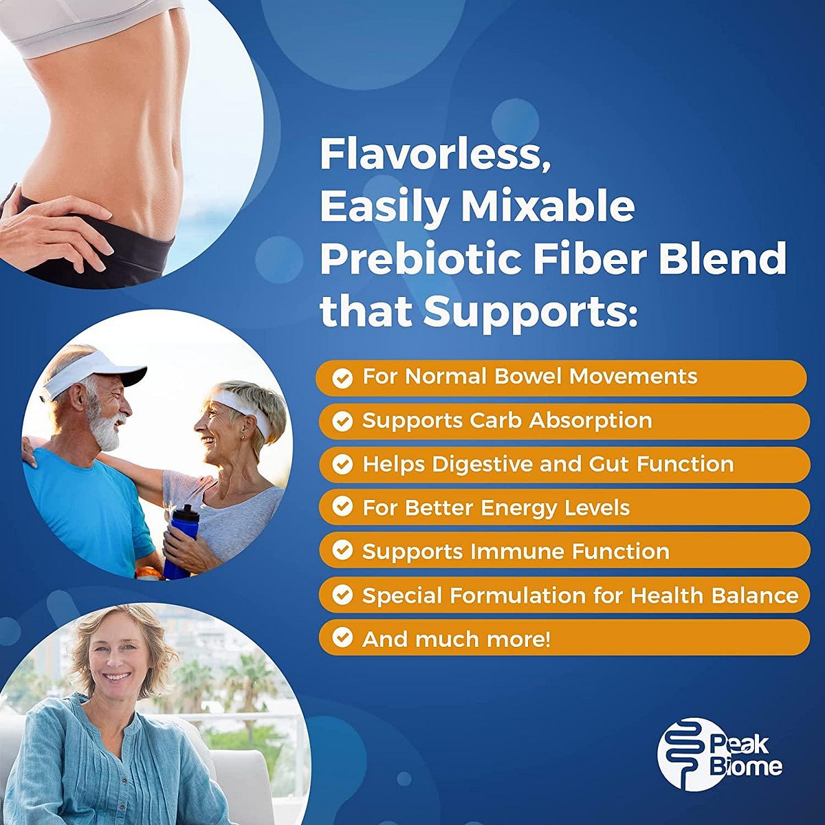 Peak BioBoost: Revolutionizing Digestive Health with Prebiotic Fiber ...
