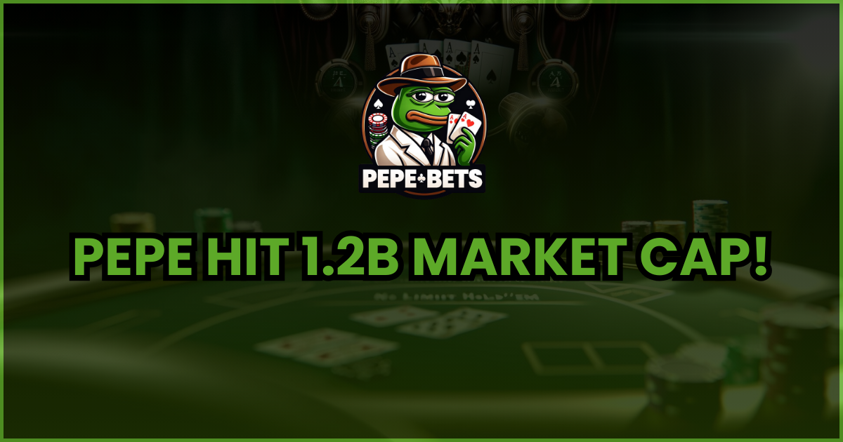 PEPE JUST HIT above 1.2 Billion Market Cap, PEPEB is just starting ...