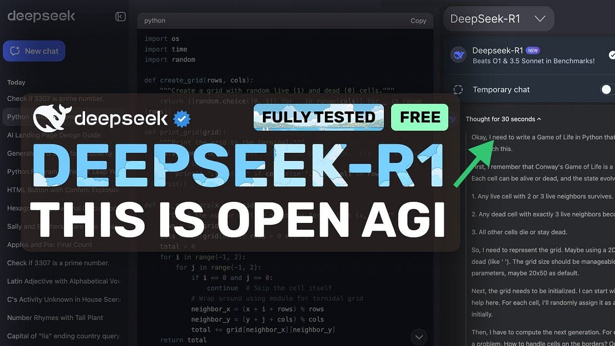 Unveiling Deepseek-R1: The Cost-Effective Alternative to OpenAI’s O1 and Sonnet | by Valentina ...