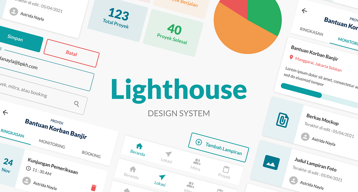 Lighthouse : Design System for SIMPK BPKH App | by Astrida Nayla | Medium