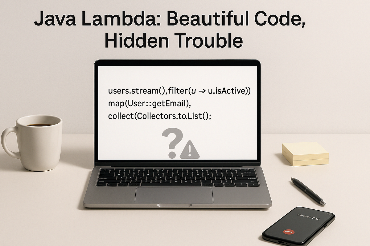 Java Lambdas: One Line of Elegant Code, Three Days of Debugging Hell | by Concurrent Mind | Jul ...