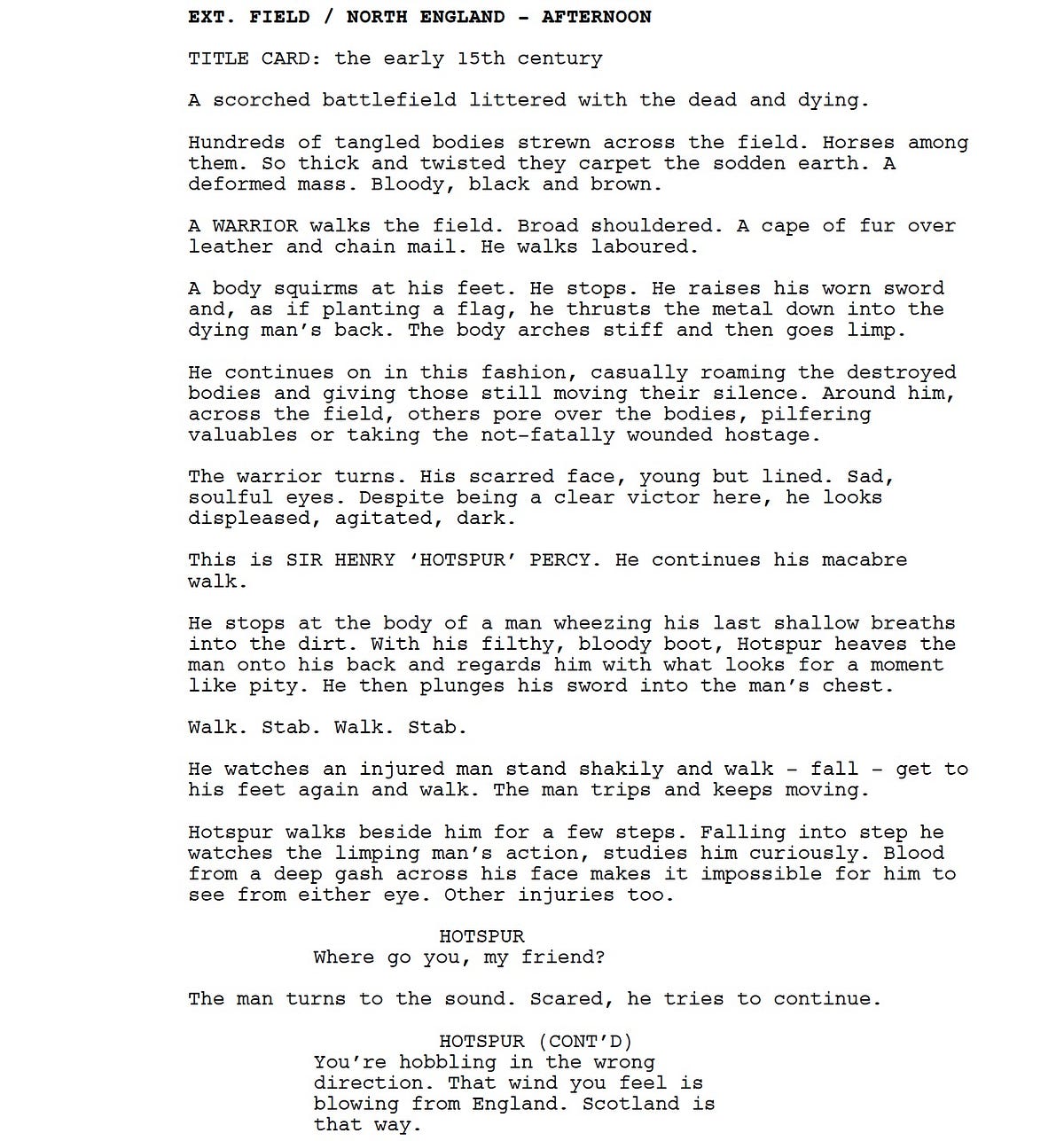 Page One: “The King” (2019) - Go Into The Story