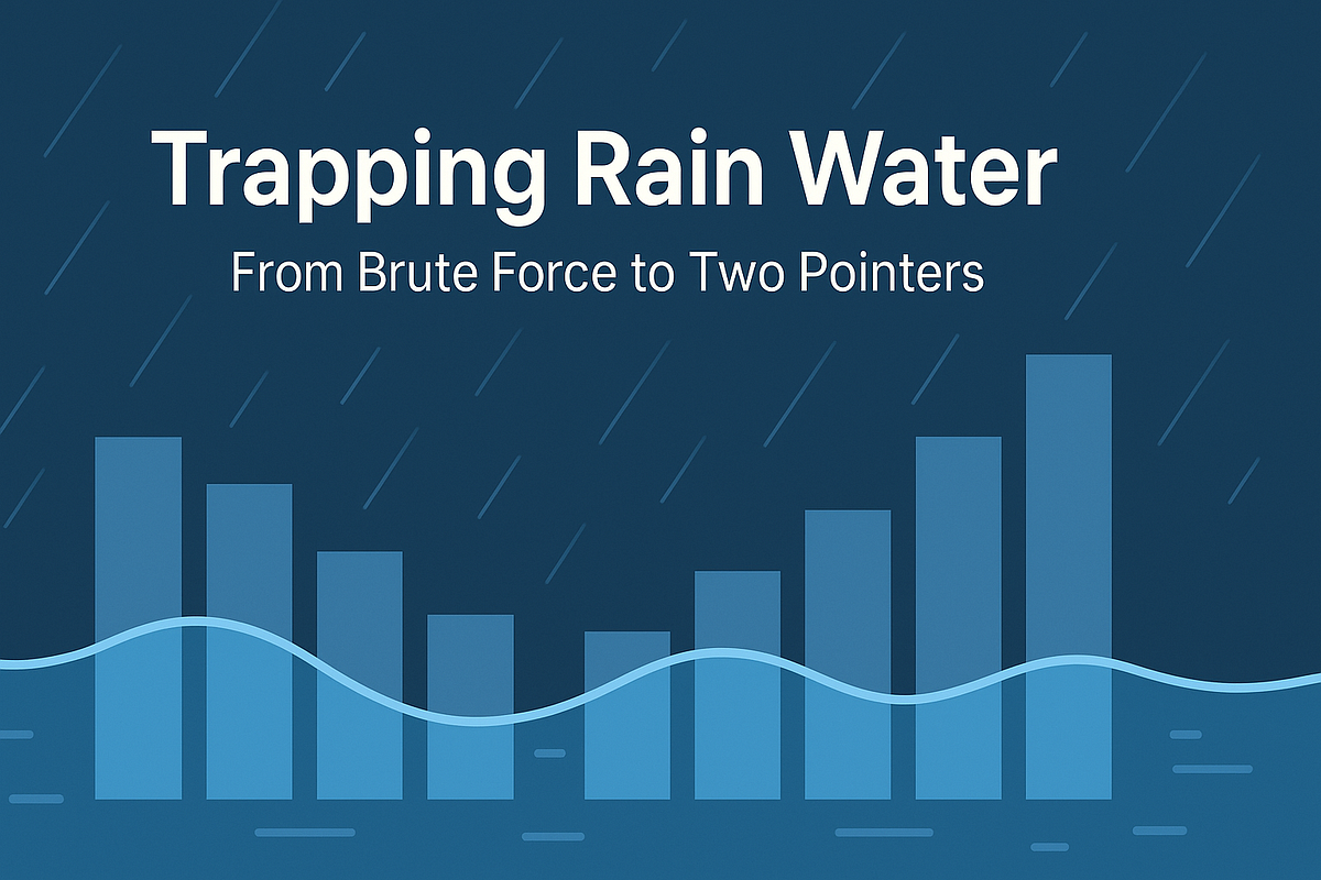 Dsa Python Problem 8 Trapping Rain Water Problem Explained By Yogicode Coding Nexus Sep