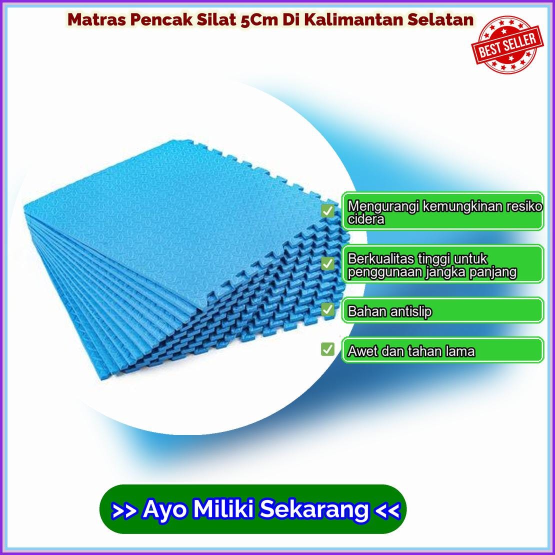 Matras Pencak Silat 5Cm Di Kalimantan Selatan - Harga Matras Taekwondo ...