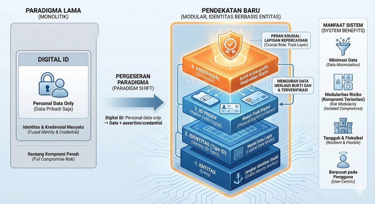 Digital ID: Memisahkan Identitas dan Kredensial untuk Fleksibilitas dan ...