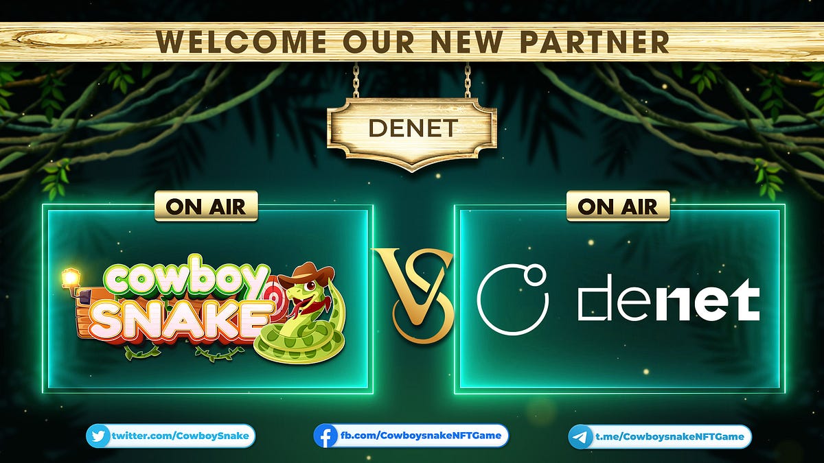 🤝WELCOME OUR NEW PARTNER — DENET🤝 | by CowboySnake | Medium