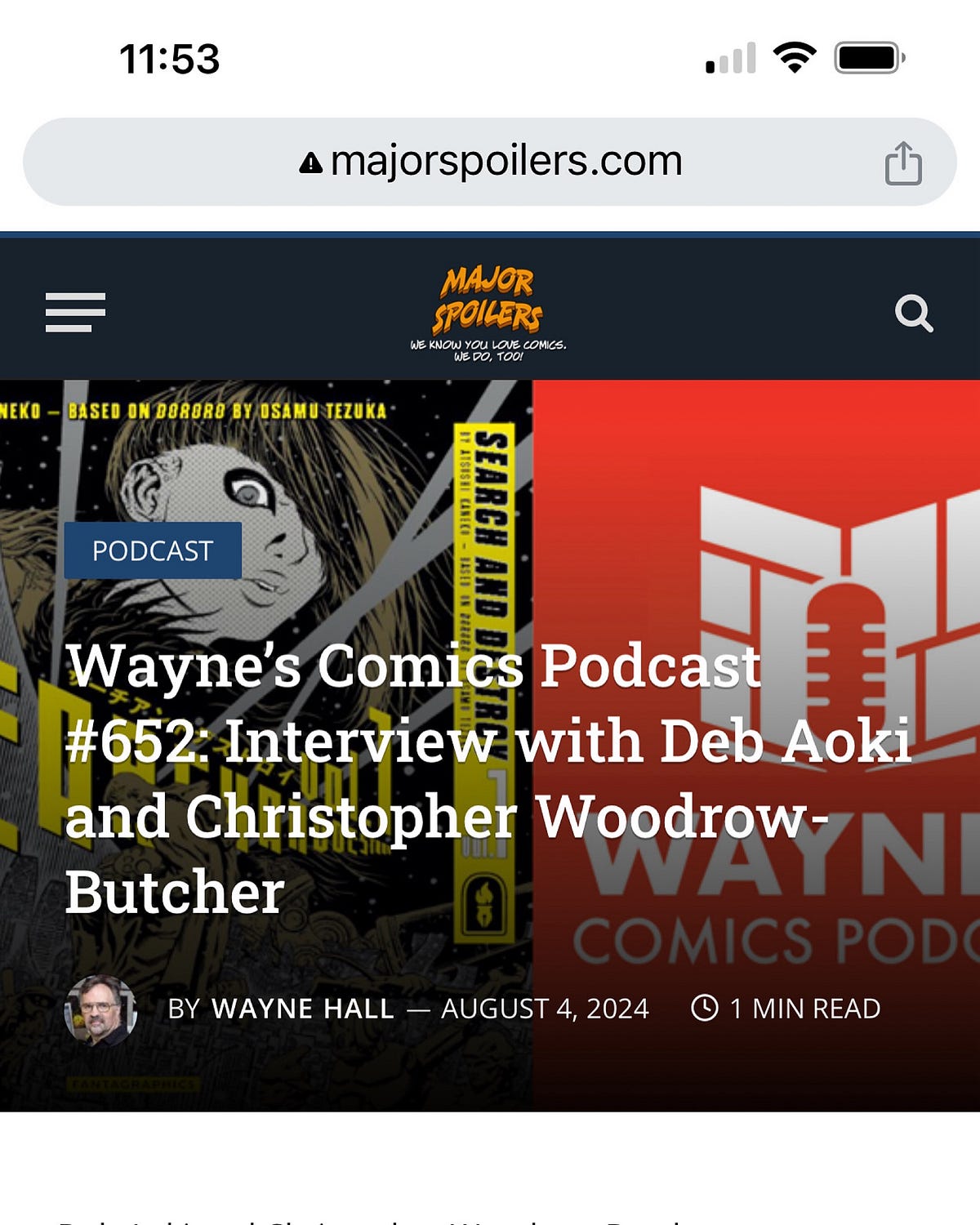 https://majorspoilers.com/2024/08/04/waynes-comics-podcast-652-interview-with-deb-aoki-and ...