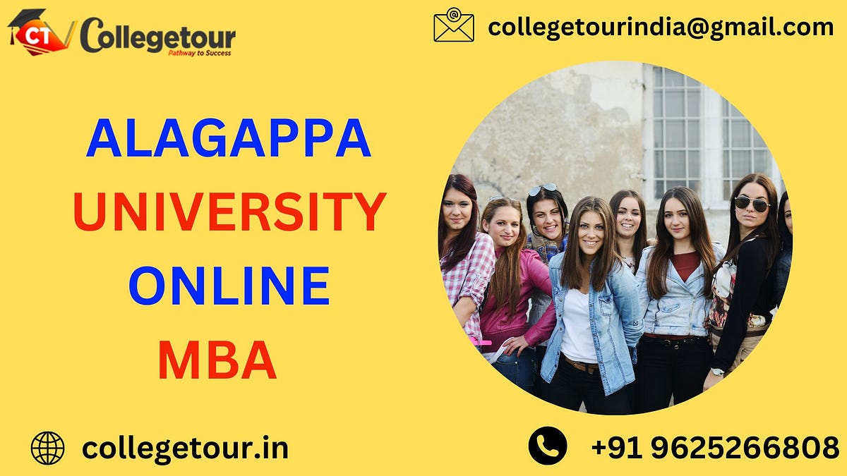 Alagappa University Online MBA. Alagappa University Online MBA is a ...