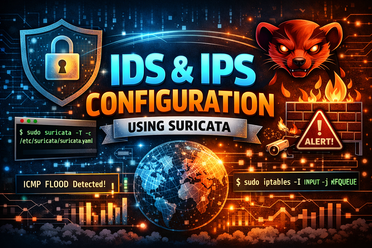 IDS and IPS Configuration Using Suricata | by Salmanul Faris | Dec ...