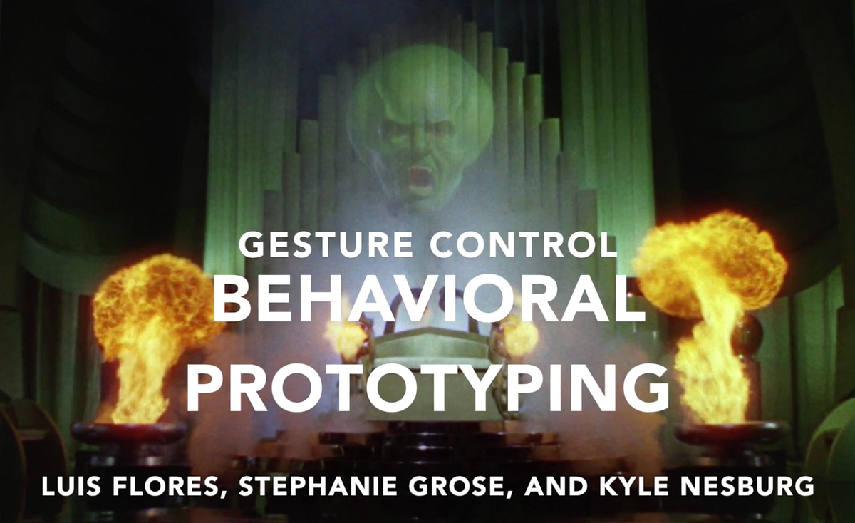 A6: Behavioral Prototype. Intro | by Kyle Burger | Medium