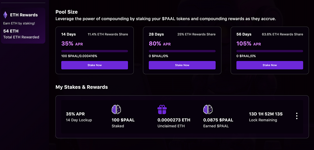 A Comprehensive Guide to Paal’s New Staking Platform | by PAAL AI | Medium