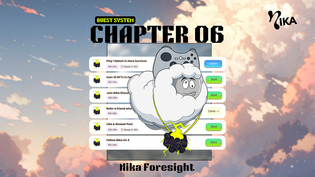 Nika Quest Launch: Earn Double OPs Now! | by Nika Labs | Medium