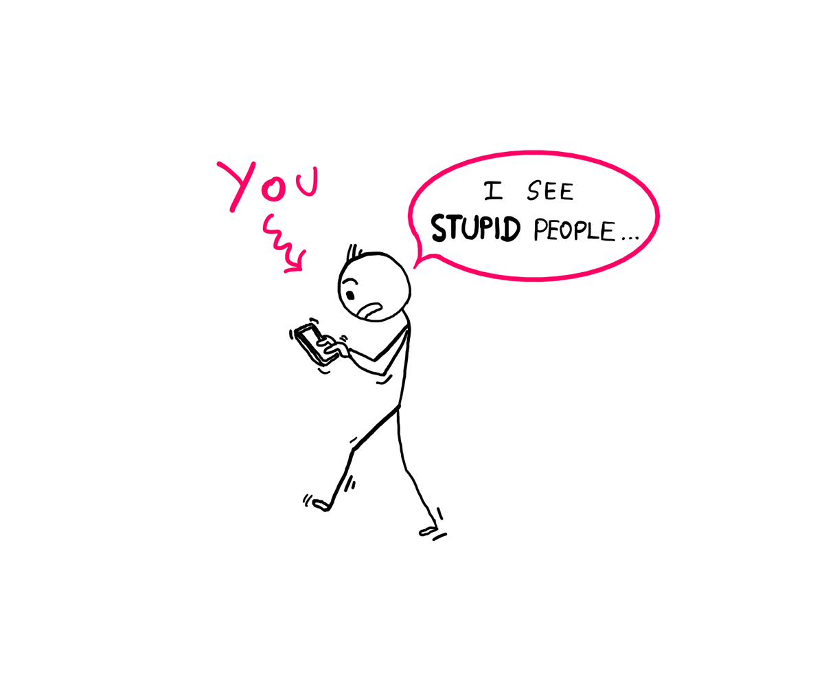 Stupid Person Picture