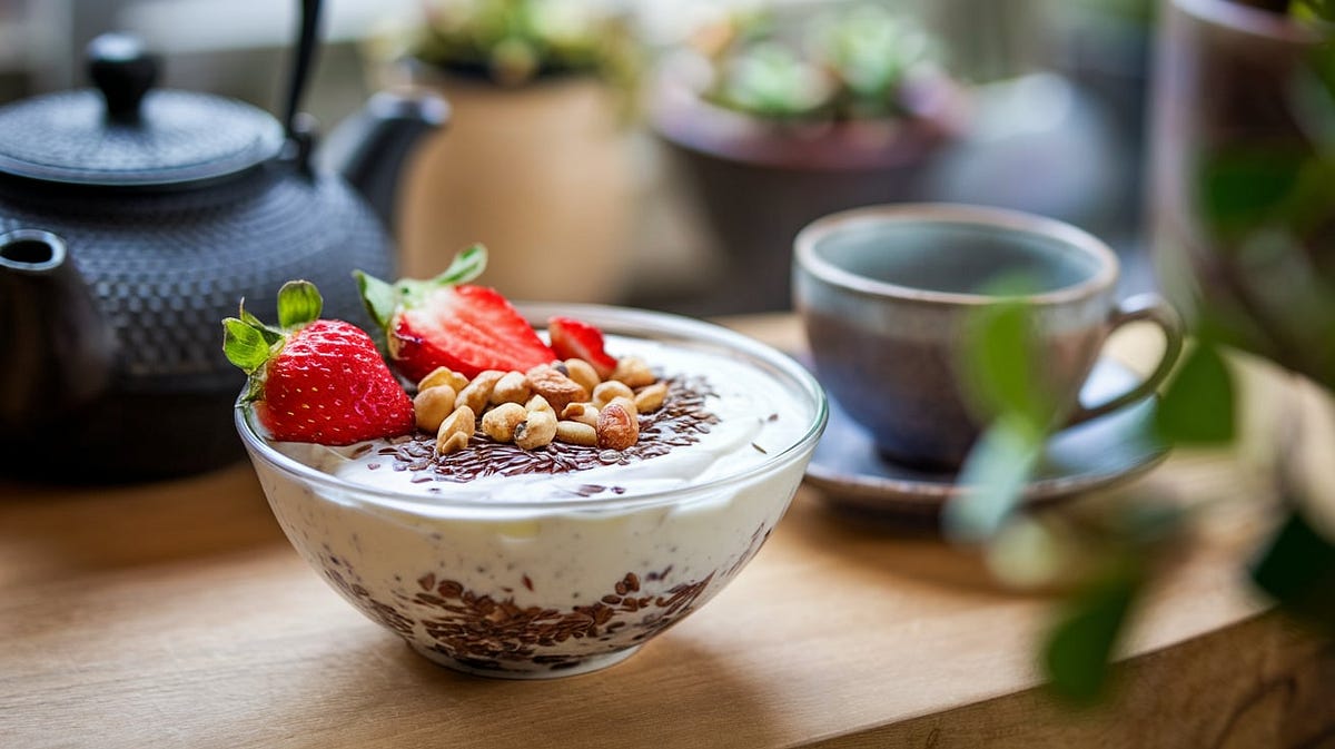 Breakfast Series (2)：Flaxseed Yogurt Bowl: A Delicious & Anti ...