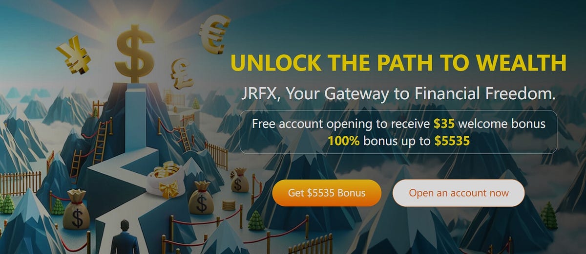 Discover JRFX: $35 Bonus Awaits Your Investment! | by Jrfx Forex New ...