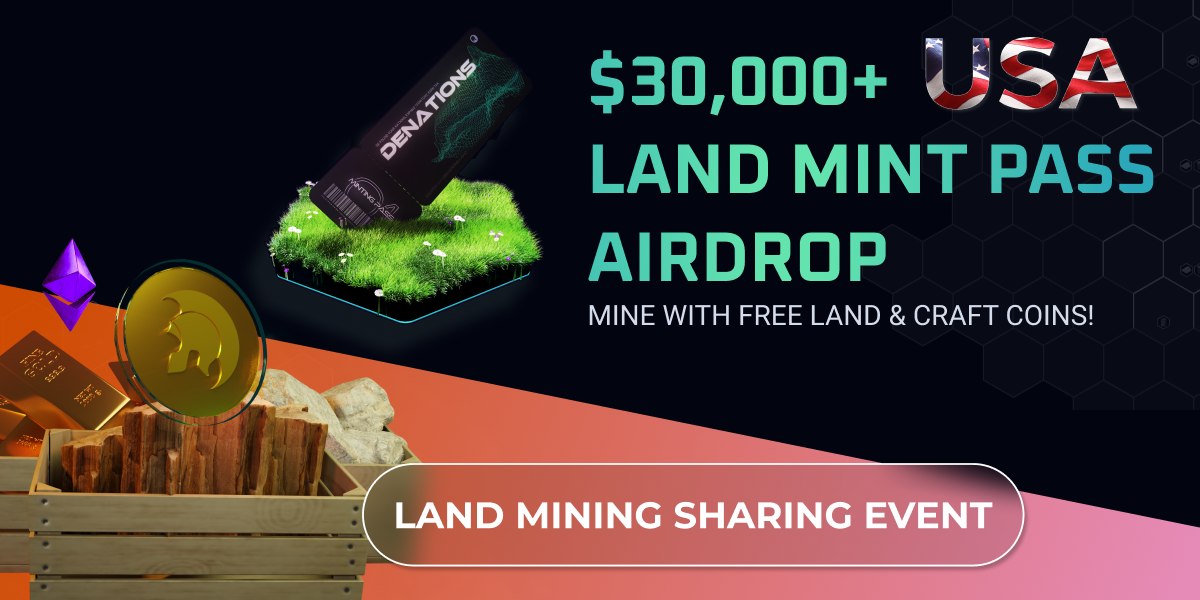 DeNations USA Land Mint Pass Airdrop - DeNations - Medium