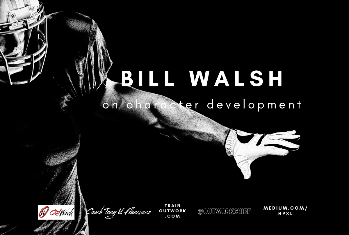 The Score Takes Care Of Itself. Bill Walsh was the GM responsible for ...