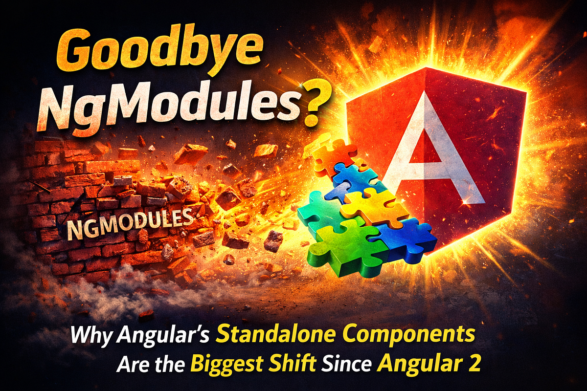 Goodbye NgModules?. Why Angular’s Standalone Components Are… | by Code with Bilal | Jan, 2026 ...