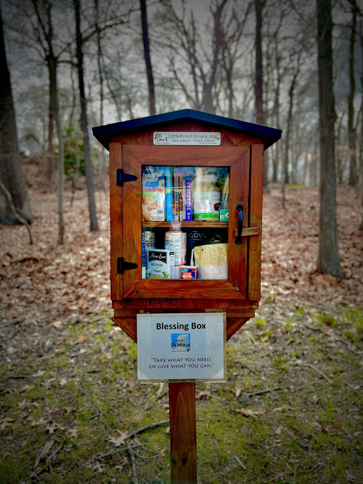 Blessing Box. Take what you need or give what you can | by John ...