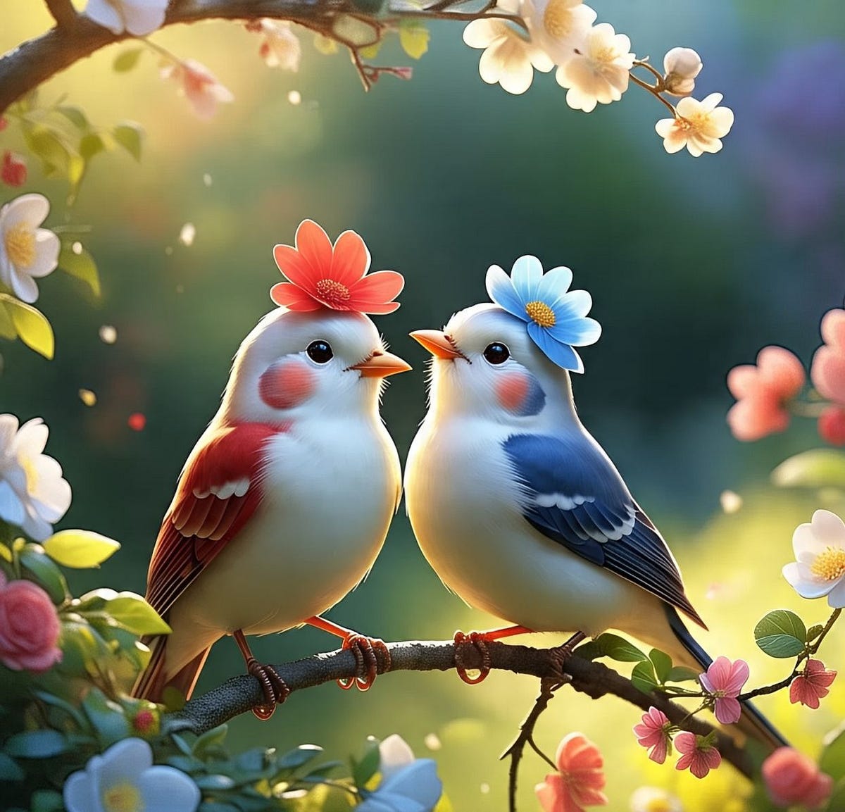 Birds Fall in Love Too. Love is often seen as a uniquely human… | by ...