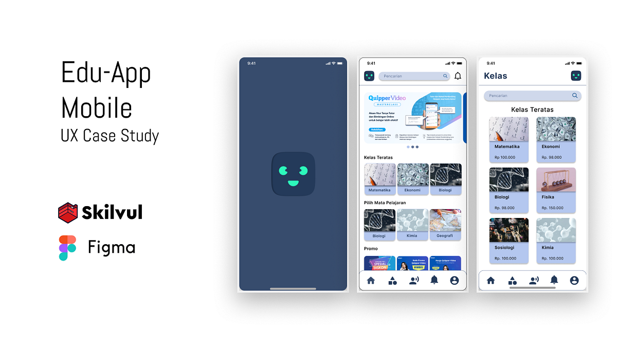 UX Case Study : Edu-app. Design Thinking sebagai bentuk… | by ...