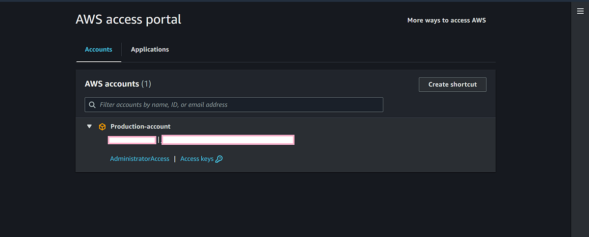 Setting up AWS Single Sign-On (SSO) for Your Personal Development Environment | by Joseph Wamui ...