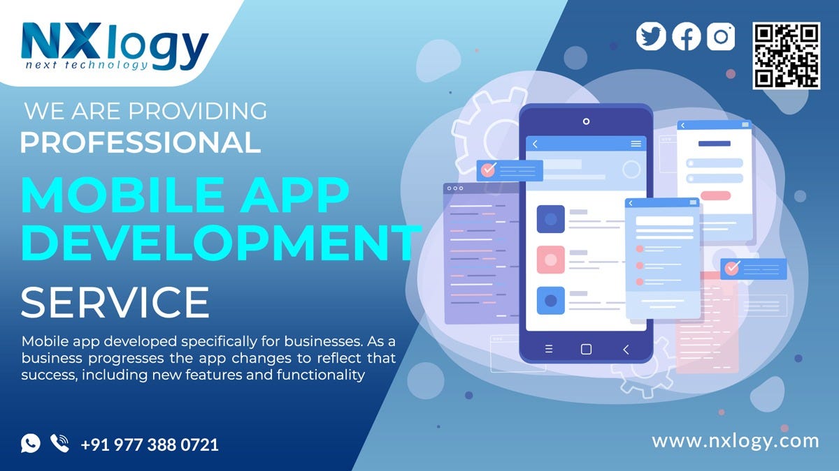 Mobile Apps Development Services | Nxlogy | by Nxlogydigital | Feb, 2024 | Medium