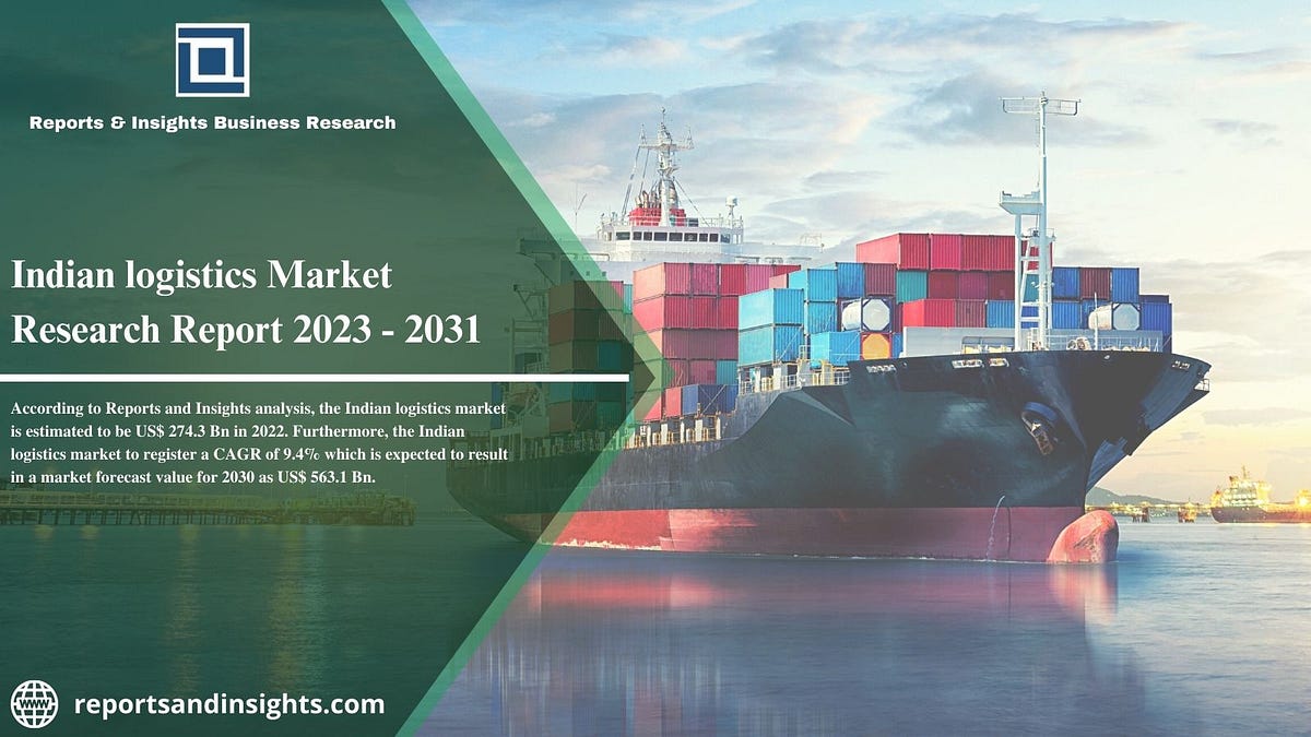 Insights from Indian logistics Market Projected to Grow at a CAGR of 9. ...
