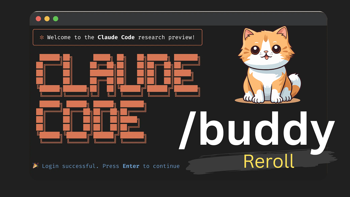 This Claude Code Buddy Reroll (Let’s You Find Your New Claude Code Pet ...