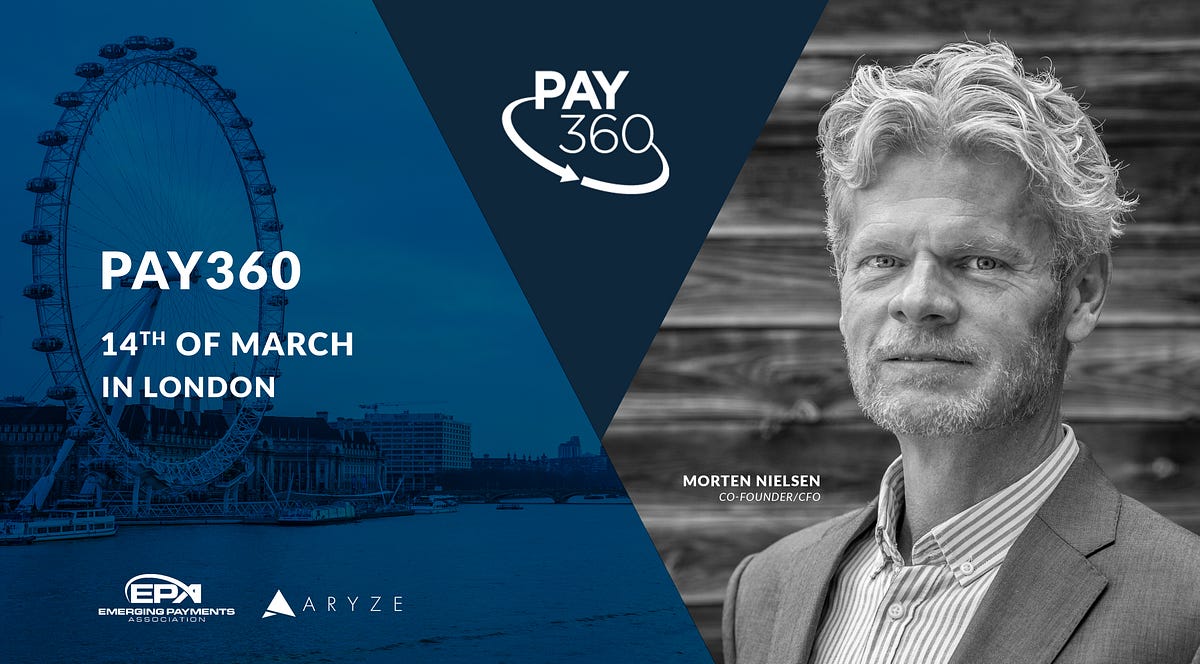 PAY360 conference in London to feature Morten Nielsen of ARYZE | by ARYZE | Medium
