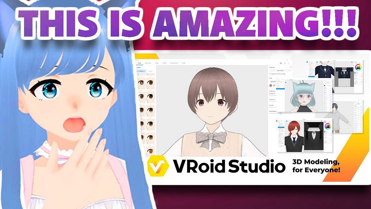Creating Custom VRM Avatars with VRoid Studio: A Guide to Design and ...