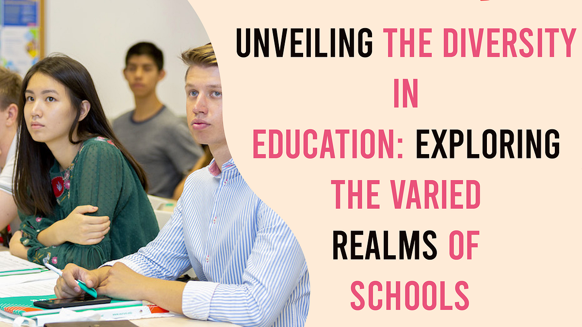 Unveiling the Diversity in Education: Exploring the Varied Realms of ...