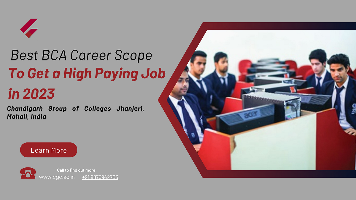 Best BCA Career Scope to Get a High Paying Job in 2023 | by Chandigarh ...
