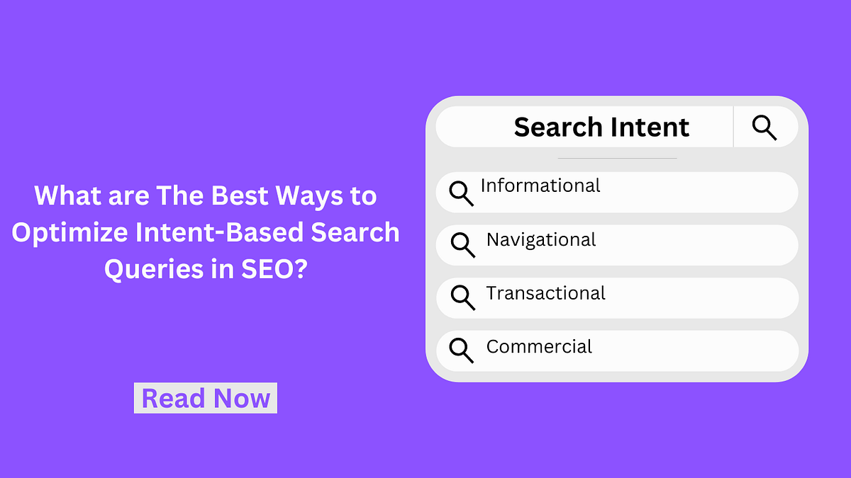 What are The Best Ways to Optimize Intent-Based Search Queries in SEO ...