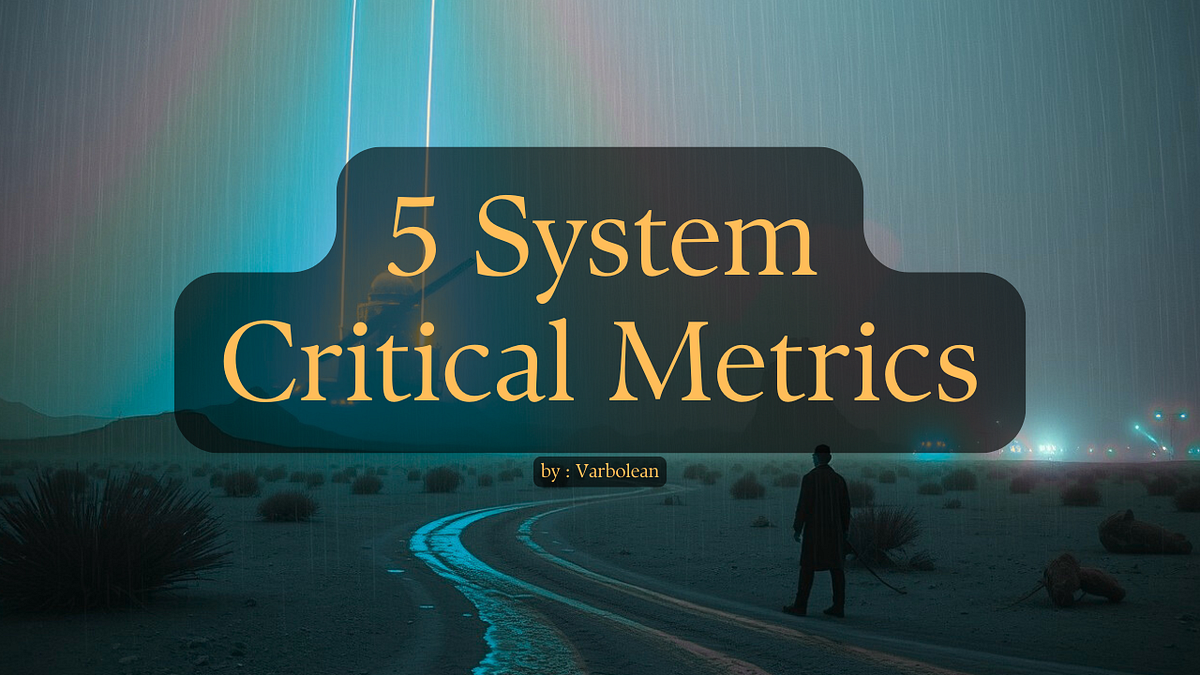 Critical Metrics: 5 Important Metrics Every System Should Monitor | by ...
