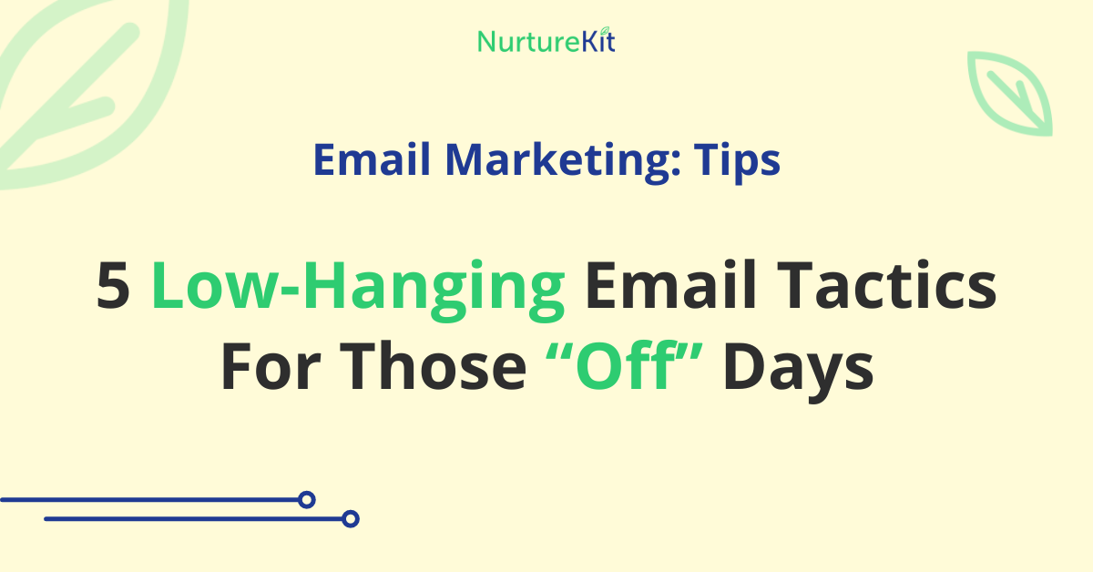 5 Email Tactics For Those “Off” Days | by Jason Resnick | Mar, 2024 ...
