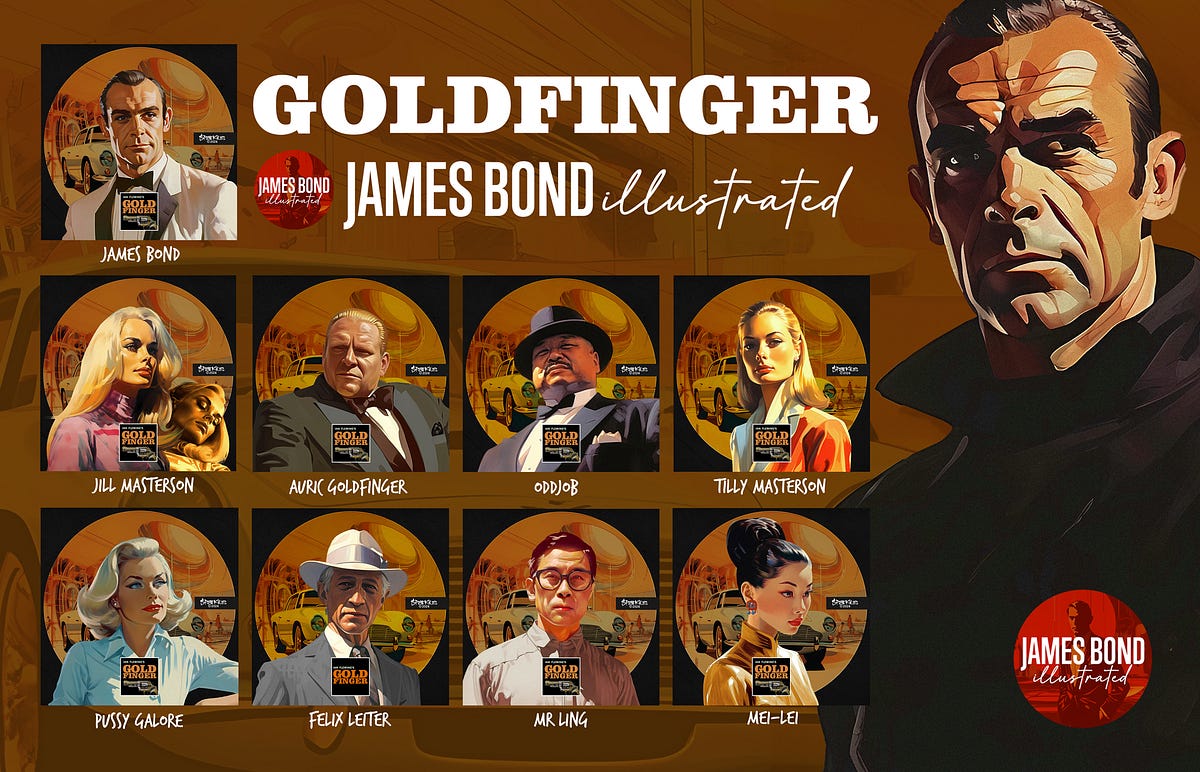 Reviving the Golden Age of 007: Sparkius Unveils Original Collection of ...