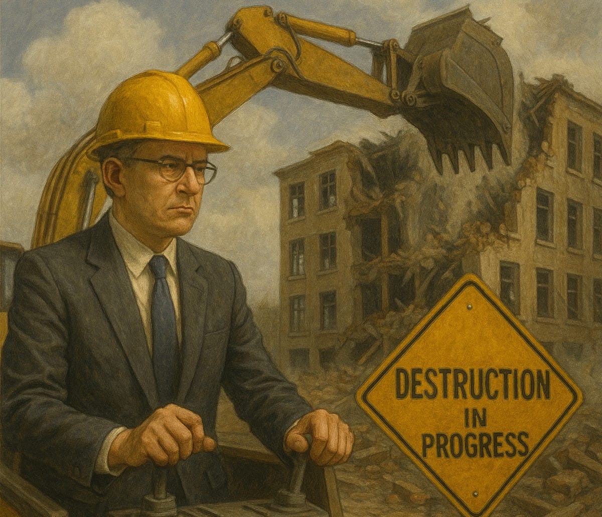 When Bureaucrats Discover Creative Destruction | by Mateusz Banaszak | Nov, 2025 | Medium