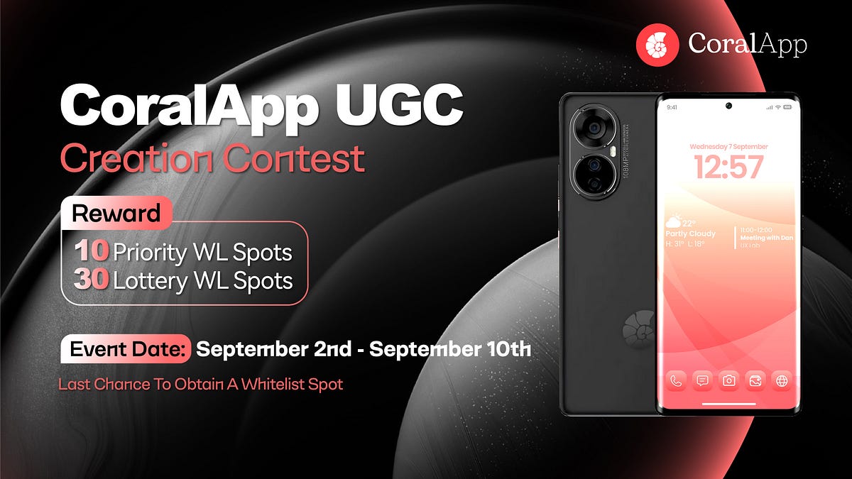 The relevant information of the BNB ecosystem mobile phone Coral Phone ...