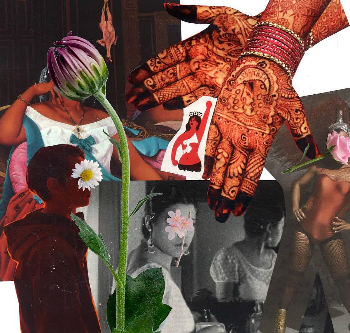 Poetry | FEM. Words by Rhikailyn James and collage by… | by Ja ...