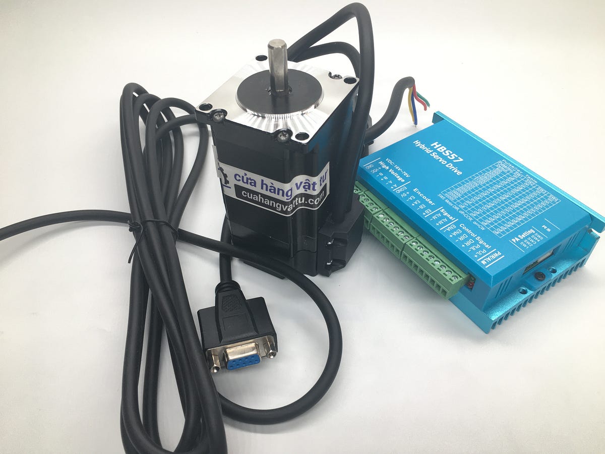Động cơ servo hybrid step 57–86. Động cơ bước tích hợp Encoder, đảm bảo ...