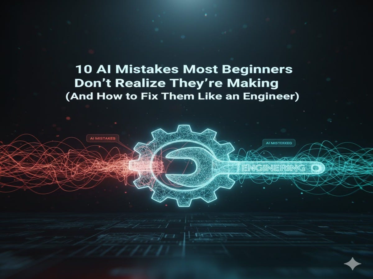 10 AI Mistakes Most Beginners Don’t Realize They’re Making (And How to ...
