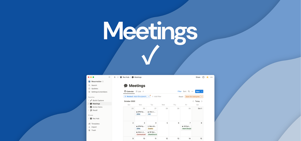 My Never-Fail Meeting Notes Database | Medium