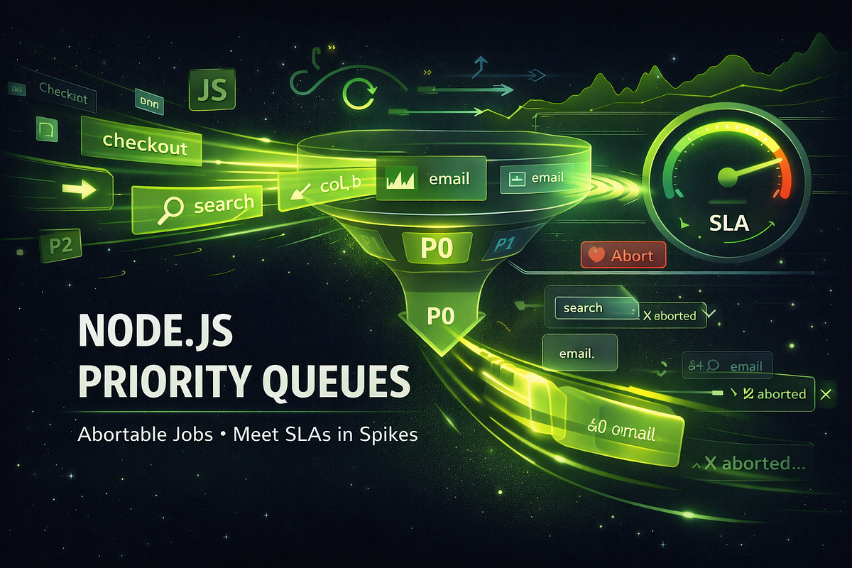 Node.js Priority Queues with Abortable Jobs: Meet SLAs During Traffic ...