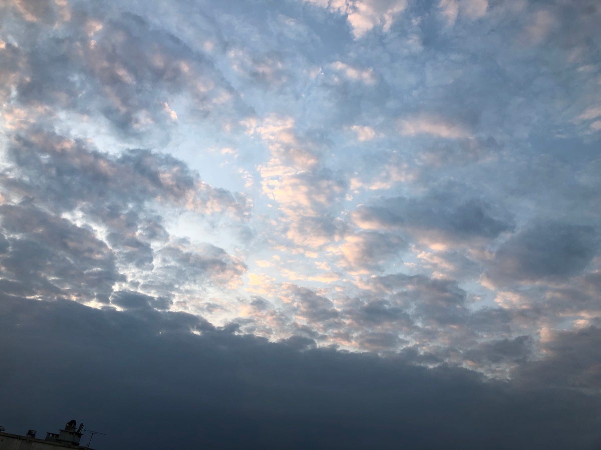 Goodbye Sunshine, Welcome Back Clouds | by William Sidnam | Medium