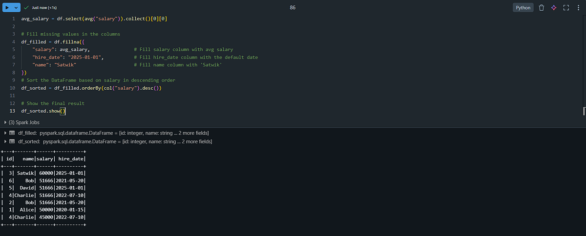 Introduction to the Basics of PySpark- Part II | by Kumarsatwik ...