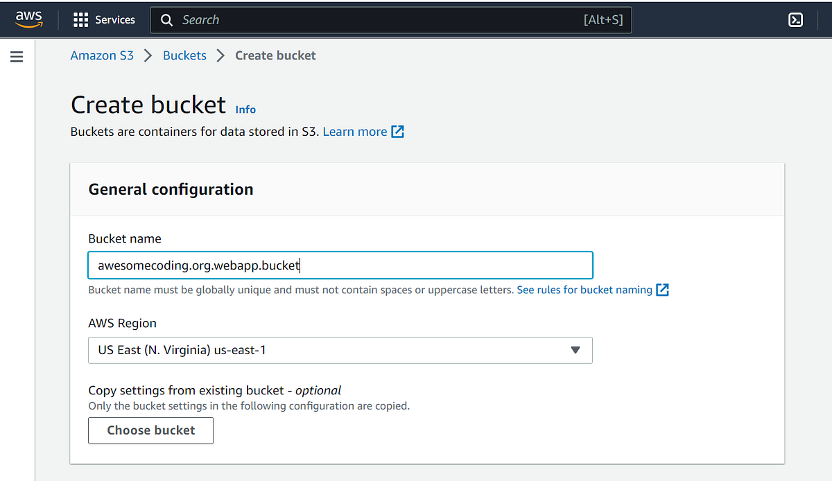 How to host a simple website using AWS CloudFront? | by Shivakumar K | AWS Tip