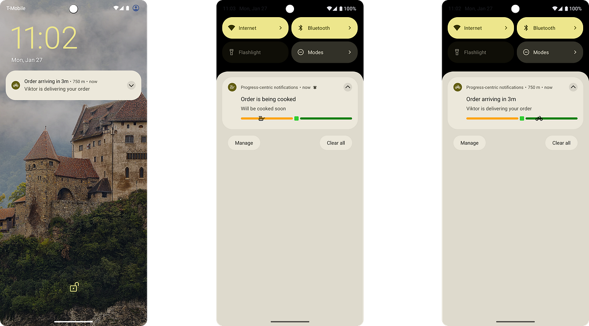 Android 16 and progress-centric notifications | by Viktor Mykhailiv | Medium